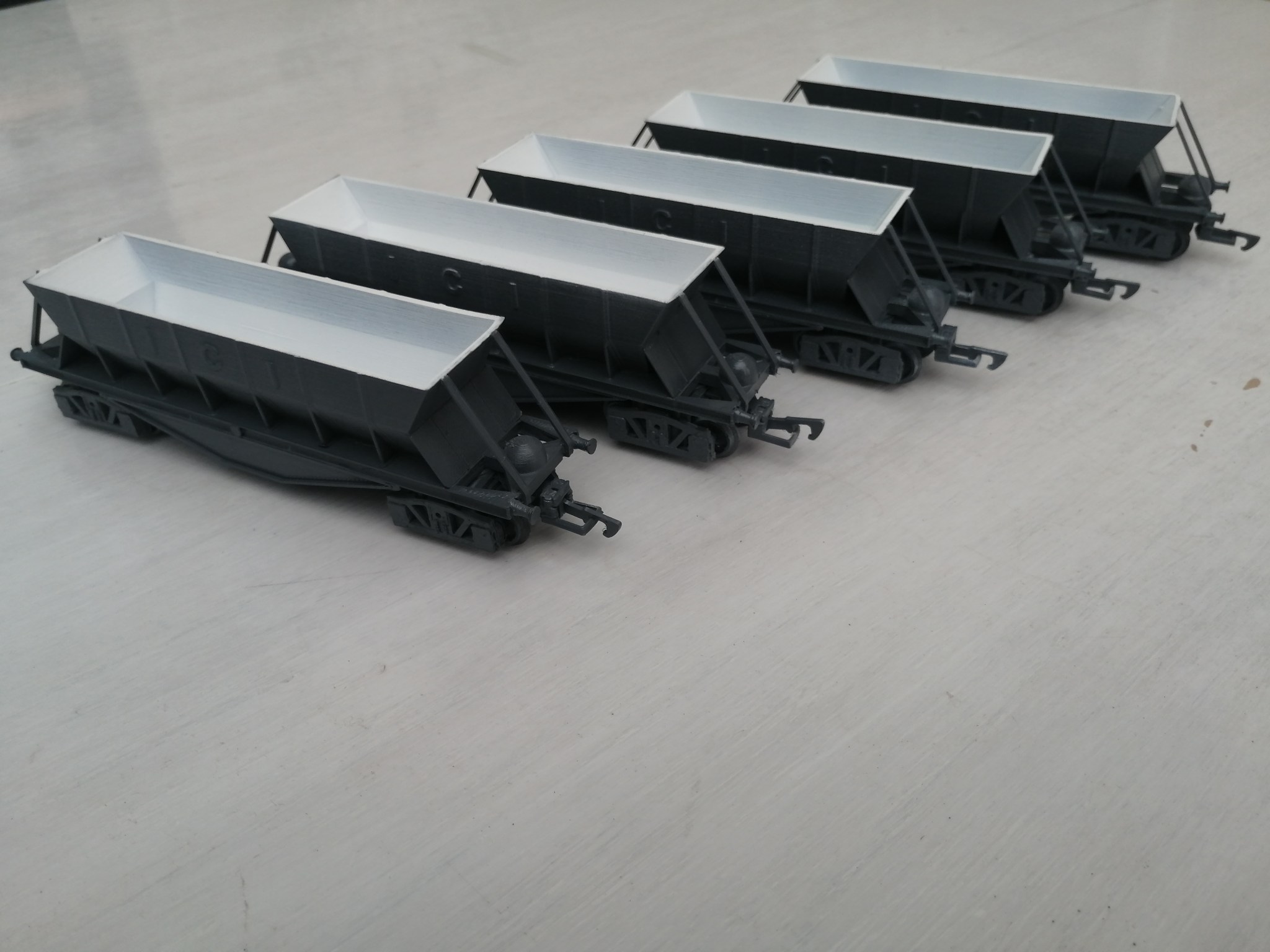 3D printed 00 Gauge Models